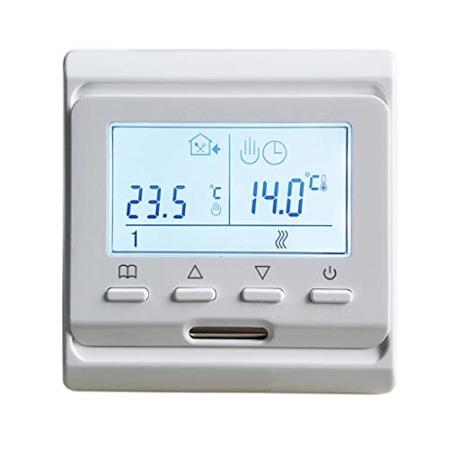 LNYHLXS Programming Thermostat Electric Heating Digital Display Intelligent Temperature Controller