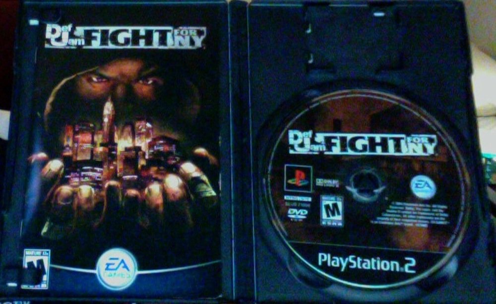 Def Jam Fight for Ny Ps2 Black Case