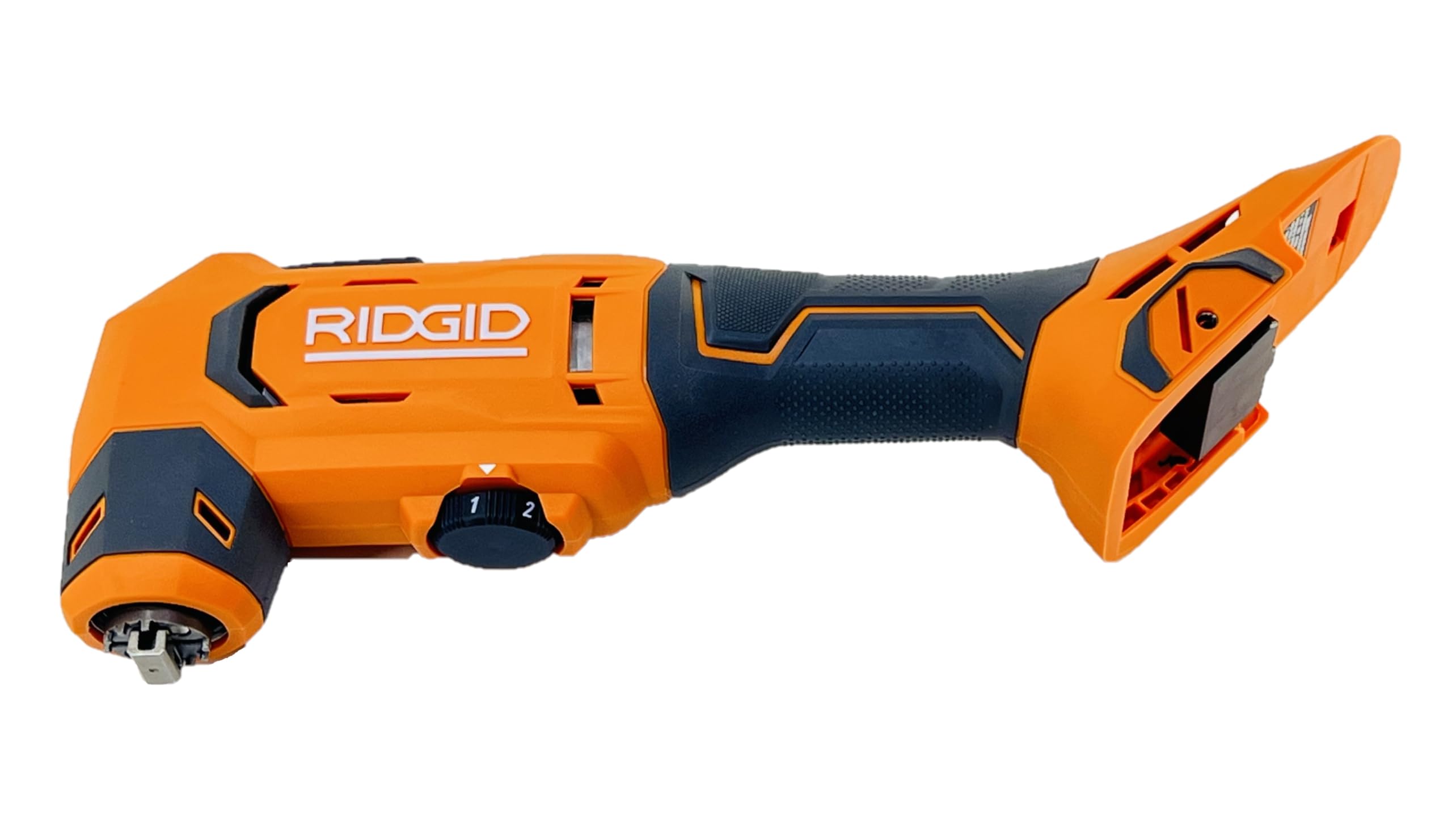 Ridgid 18V Cordless Oscillating Multi-Tool (Tool Only) 20,000 Oscillations Per Minute, Orange