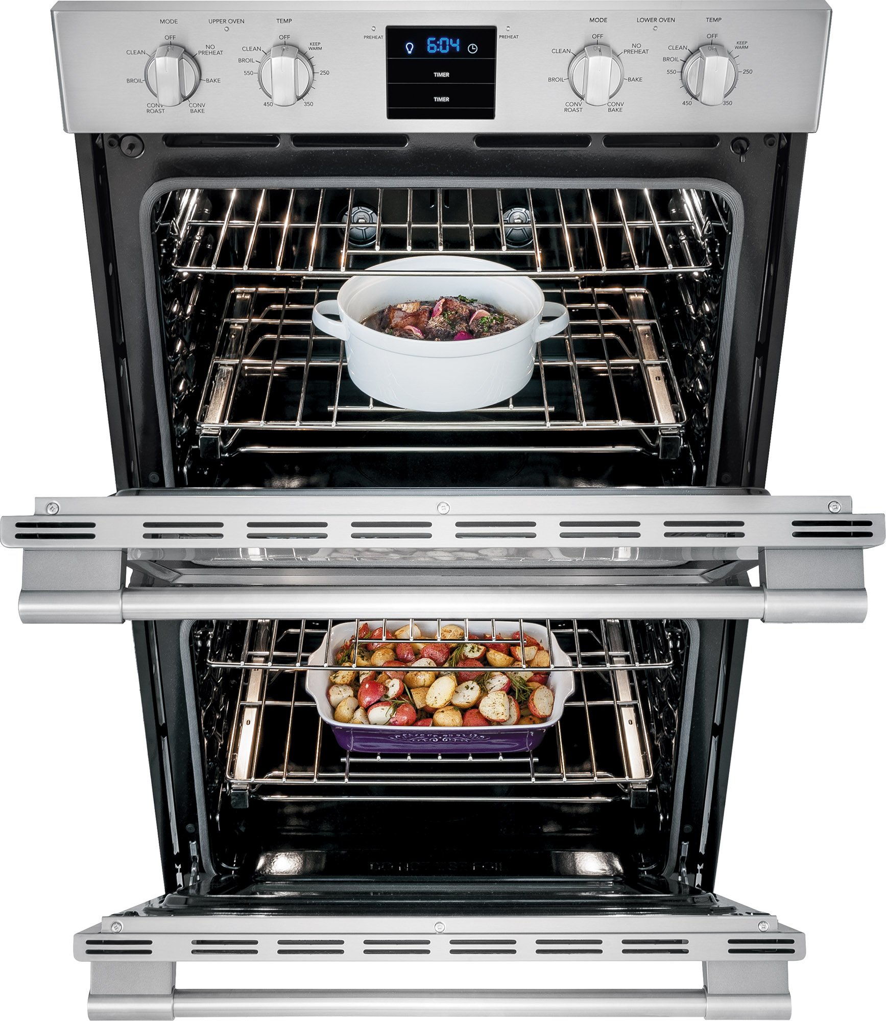 Electrolux Frigidaire Professional FPET3077RF 30 Inch Stainless Steel Electric Double Wall Convection Oven