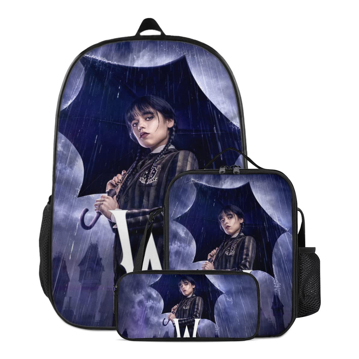 Fashion Backpacks Set Backpack with Lunch Box Lunch Bag Pencil Case Pencil Bag