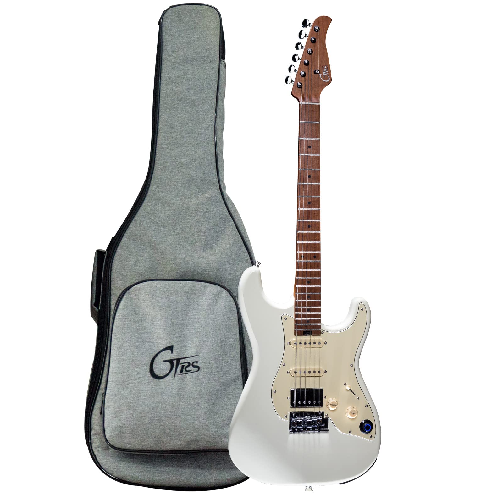 GTRS S801 Intelligent Guitar Vintage White Next Generation Smart Guitar with All in One GTRS Intelligent Process System, GTRS APP