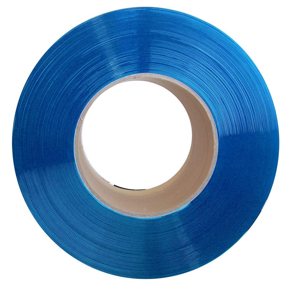 VIZ-PRO Freezer PVC Curtain Strip for Walk in Freezers, Coolers & Warehouse Doors, 164' Length x 8" Width x 0.08" Thick