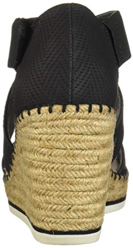 Dr. Scholl's Shoes Women's Vacay Espadrille Wedge Sandal, Black Altitude Print, 6 M US