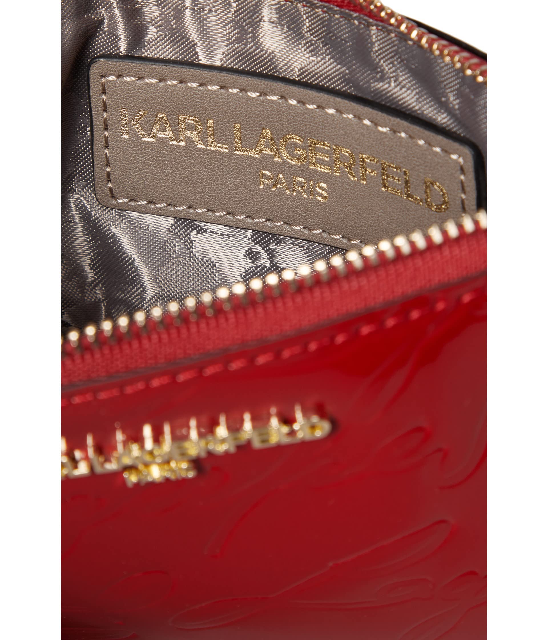 KARL LAGERFELD Paris SLG Crimson One Size