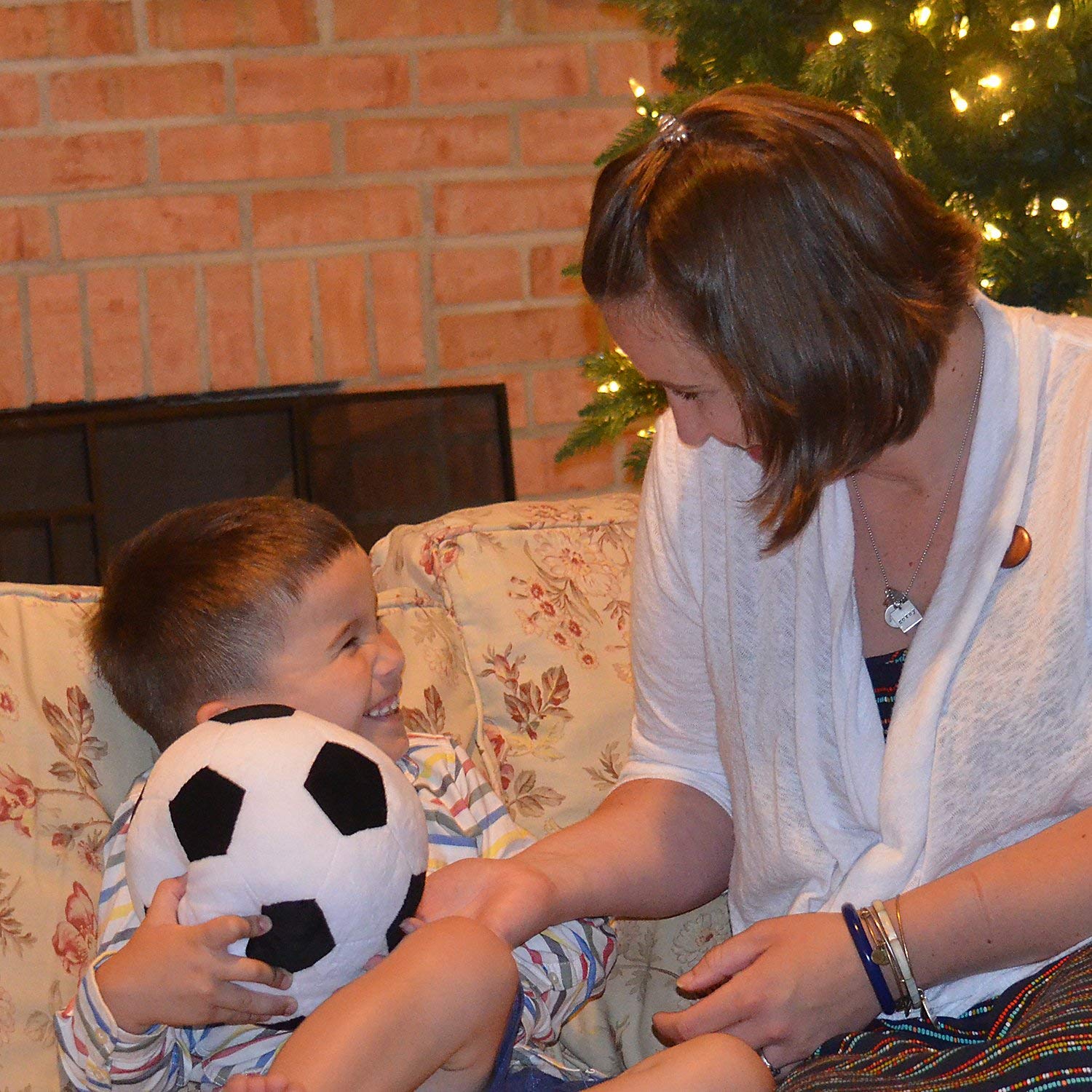 Soccer Ball Plush Baby Room: Soft Boy Stuffed Pillow Toys - Play Sports Throw Decor 6-12 Months