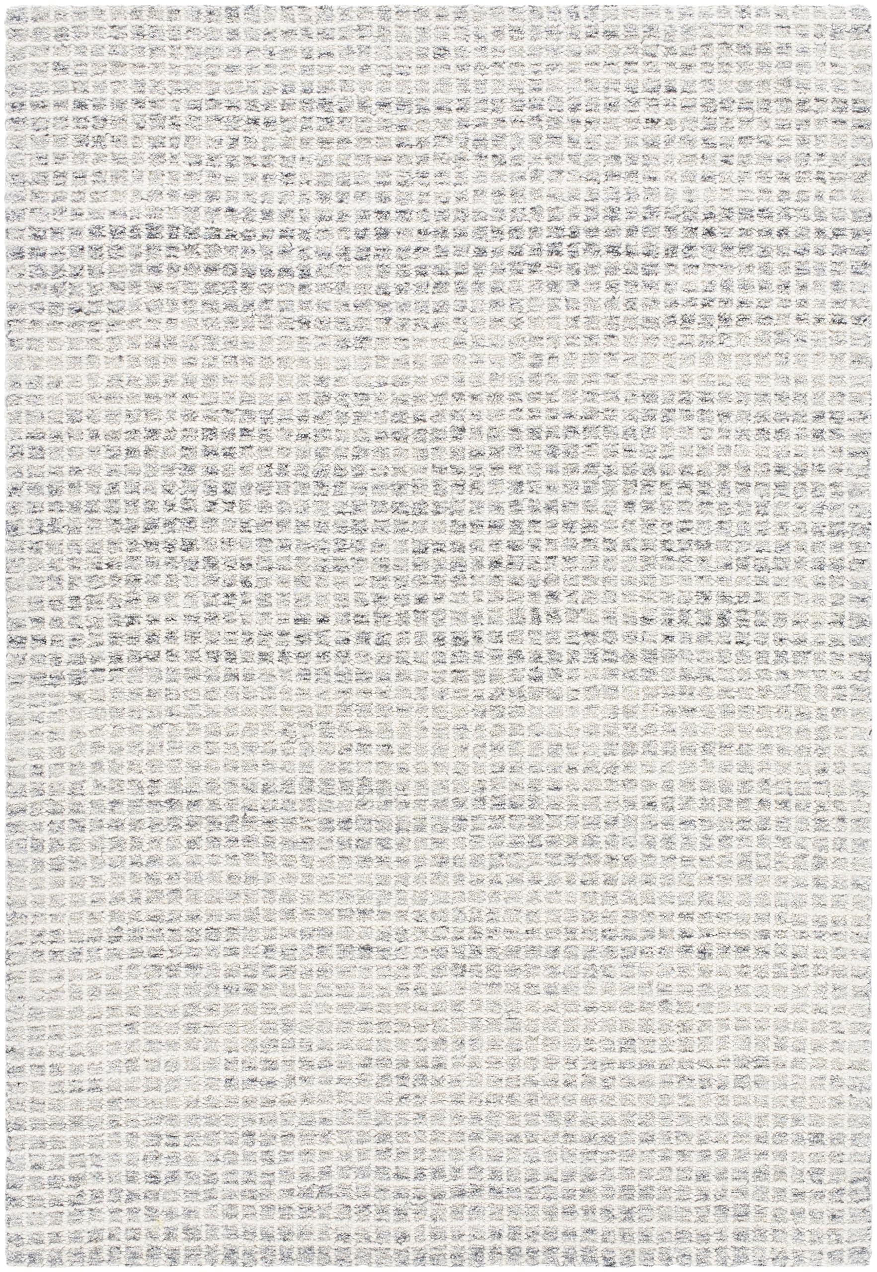 Livabliss x Vivir Andreas Modern Area Rug, 8' x 10', Light Gray, (8' x 10')