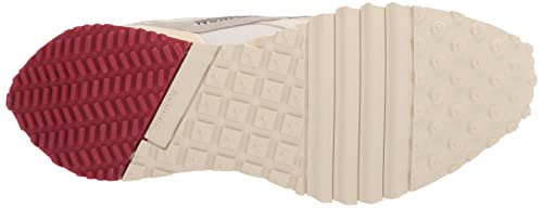 Reebok Unisex LX2200 Sneaker, White/Chalk/Flash Red, 11.5 US Men