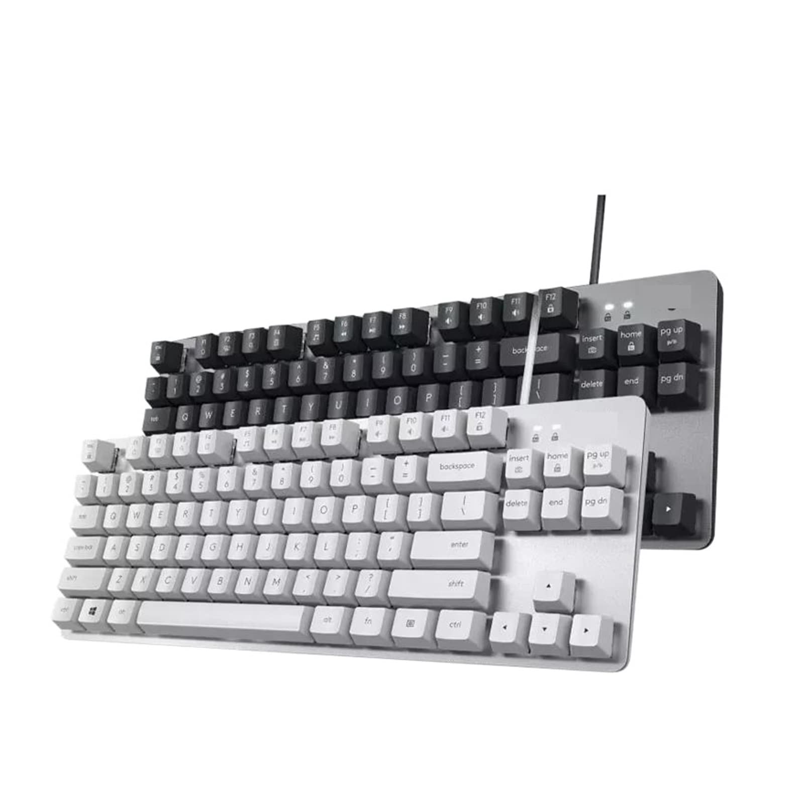 MARVOI Mechanical Keyboard Mechanical Keyboard Wired Gaming Keyboard TKL 84-Key Floating Keycap for Desktop Laptop PC Office Gamer Keyboard (Size : Red Switch, Color : C)