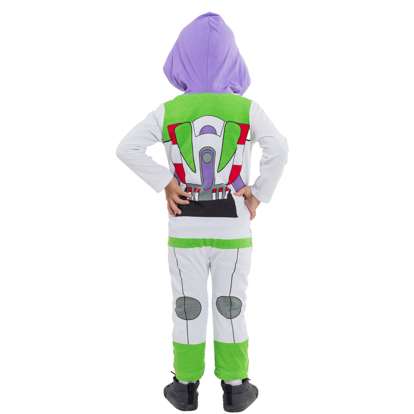 Disney Pixar Toy Story Buzz Lightyear Newborn Baby Boys Zip Up Cosplay Coverall 0-3 Months