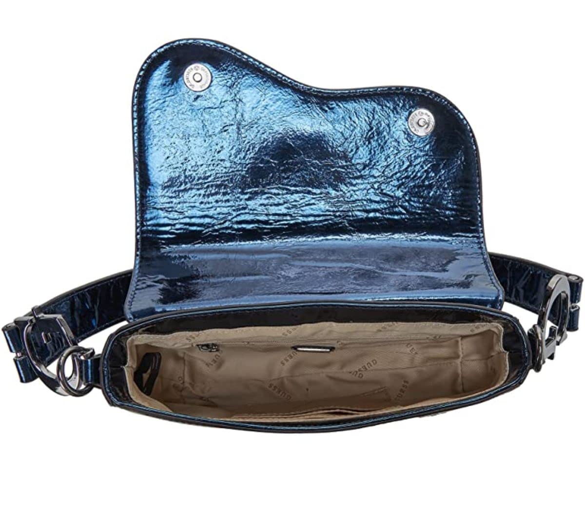 GUESS G Dream Flap Shoulder Bag Midnight One Size