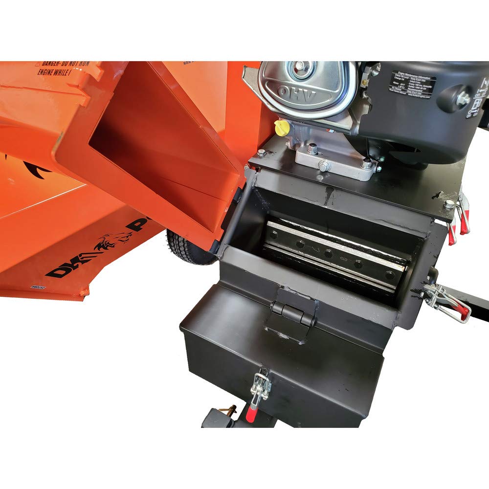 Detail K2 6inch 14HP Gas Powered Kohler Engine Commercial Chipper with Tow Hitch