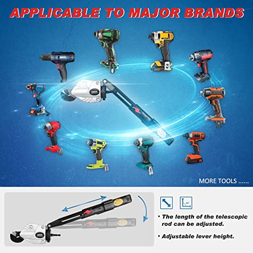 HERZO Metal Cutting Turbo Shear Attachment,for Impact driver,Cordless drill,drill
