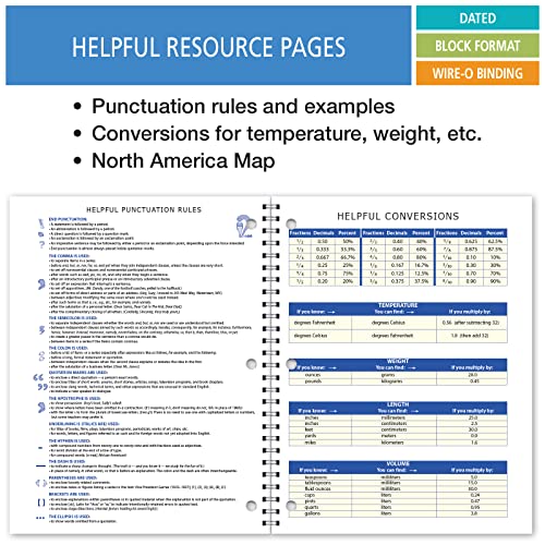 Elan Publishing Company Dated Student Planner: for Middle or High School August - June Dated for 2023-2024 Academic Year