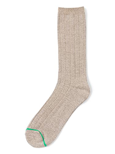 Insect Shield Lightweight and Comfy Traveler Sock with Built-In Bug Repellent, Khaki, Medium (Pack of 2)