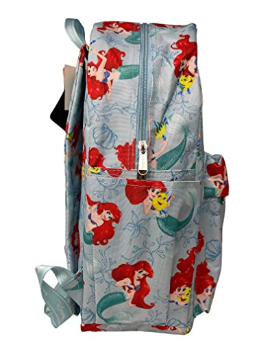 Disney The Little Mermaid Ariel All Over Print 16 Inch Backpack Multicolor