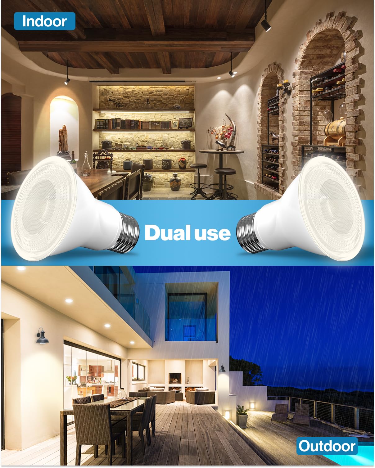 Sunco 10 PAR30 LED Bulbs, Flood Light Residential Outdoor Indoor CRI90 75W Equivalent 11W, Dimmable, 2700K Soft White, 850 Lumens, E26 Base, Exterior Wet-Rated Bright, IP65 Waterproof UL