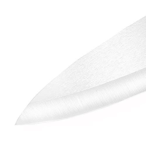 LIANGTAI Ceramic Knife 8 Inch Chef's Knife【Blade Thickness 2.0mm】 (Black Handle)
