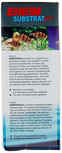 EHEIM Substrat Pro Biological Filter Media (Sintered Pearl-Shaped Glass) 2L