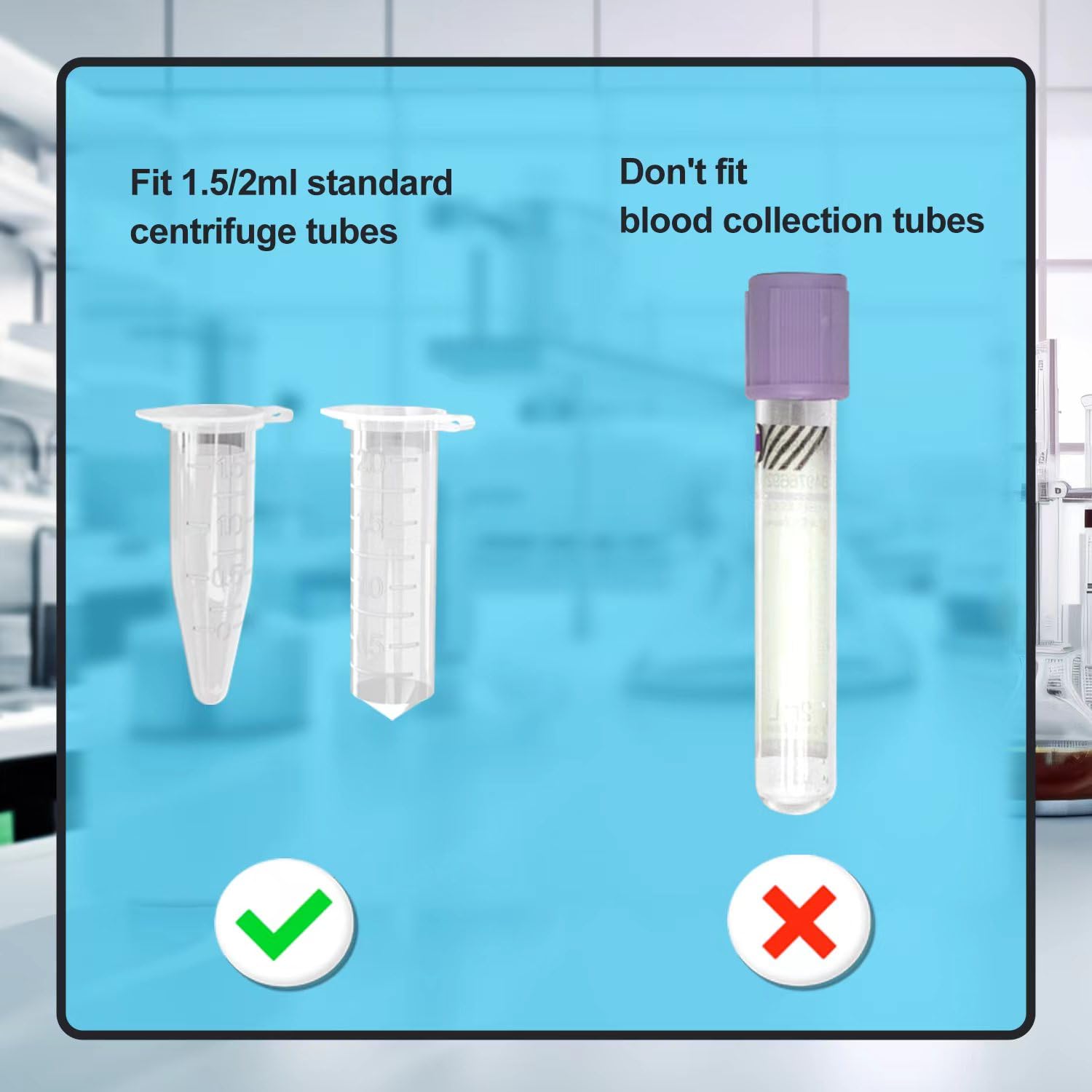 ONiLAB's Scientific Mini Centrifuge 5000RPM, 1360 x g RCF, Lab Benchtop Centrifuge with 2 Rotors for 8 x 0.2/0.5/1.5/2.0ml and 0.2mL×32 PCR Strips, Low Noise≤45dB, 100-240V,Green lid