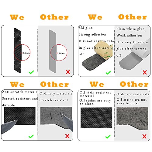 WDHHNP Bike Chainstay Protector,Chain Stay Pad,Bicycle Frame Tape Guard for MTB Bike Chain Protective Front Fork Protective (A)