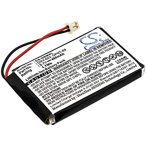 GYMSO Battery Replacement for GPNT-02, OXY-003 Game Boy Micro, OXY-001