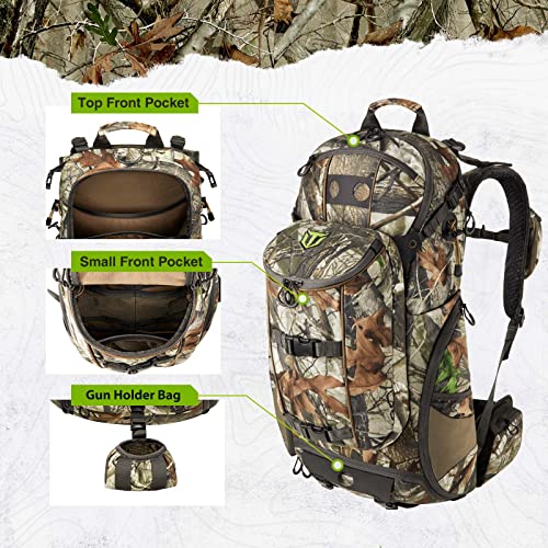 TIDEWE Hunting Blind & Hunting Backpack(Next Camo G2)