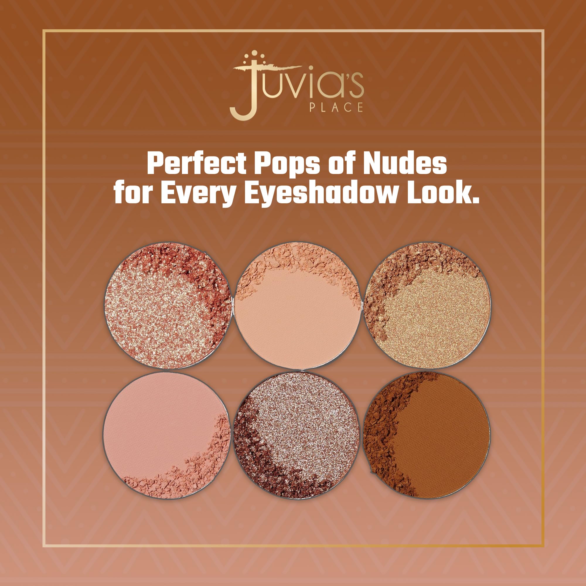Juvia's Place The Nudes - Blue, Eyeshadow Palette, Professional Eye Makeup, Pigmented Eyeshadow Palette, Makeup Palette for Eye Color & Shine, Pressed Eyeshadow Cosmetics