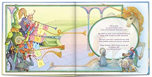 My Royal Birthday Adventure Personalized Children's Story - I See Me! (Unicorn Softcover)