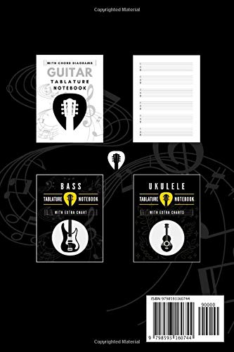 Guitar Tablature Notebook: Blank Guitar Tablature Paper, Standard Tab Manuscript Paperback for Beginners and Advanced Musicians