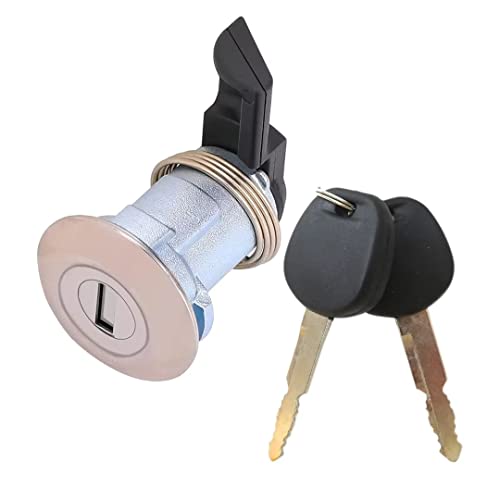 Fuel Door Lock Cylinder W/ 2 Keys Set Replace 69058-34020 for 2000 Toyota Tacoma SR5 Extended Cab Pickup 2-Door