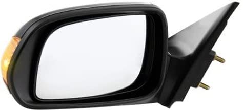 Dependable Direct Driver Side Mirror Compatible With 2005-2010 Scion tC Unpainted Non-Heated Non-Folding Power Operated Left Outside Rear View Replacement Door Mirror with Turn Signal Lamp - SC1320102