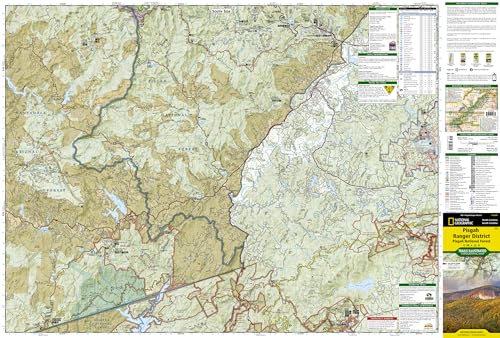 Pisgah Ranger District Map [Pisgah National Forest] (National Geographic Trails Illustrated Map, 780)