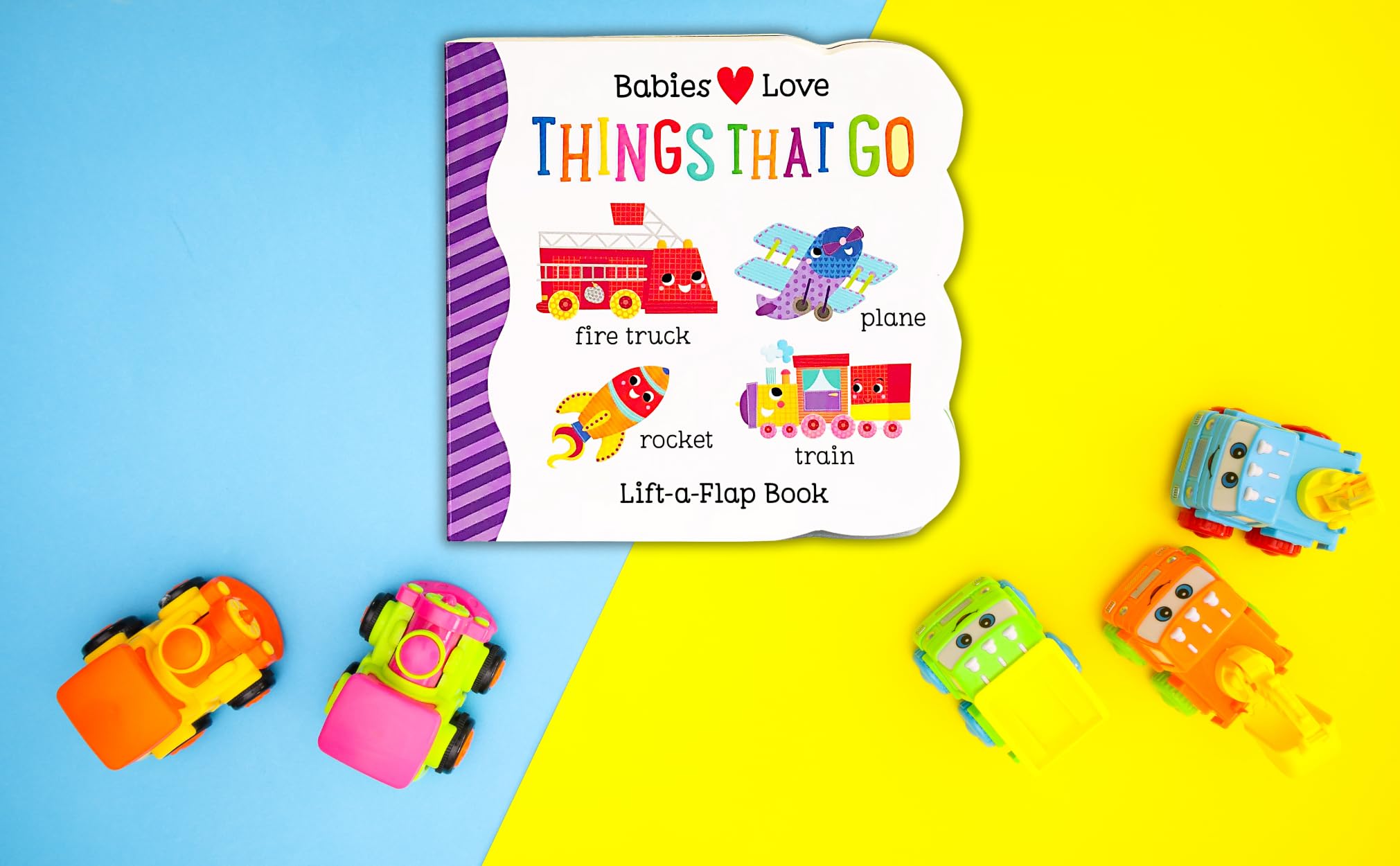 Things That Go Chunky Lift-a-Flap Board Book (Babies Love)