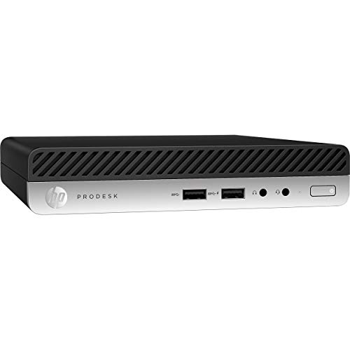 HP ProDesk 400 G5 Mini PC 4GB 500GB Core i5-9500T 2.2GHz Win10P, Black