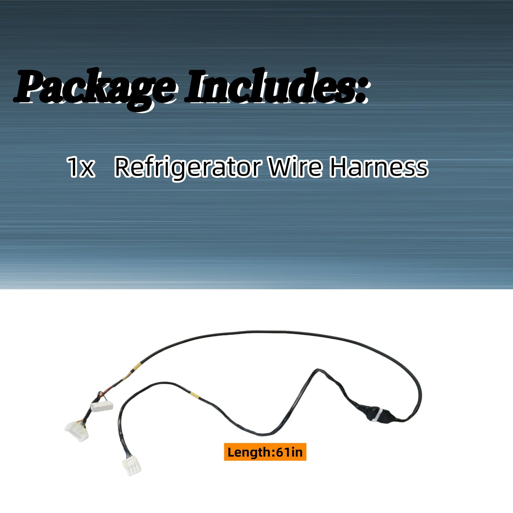 KDFUHRUI Refrigerator Wire Harness DA96-00640A Fit for Samsung Refrigerator,Replaces AP5623877,3970367,PS4168713, EAP4168713