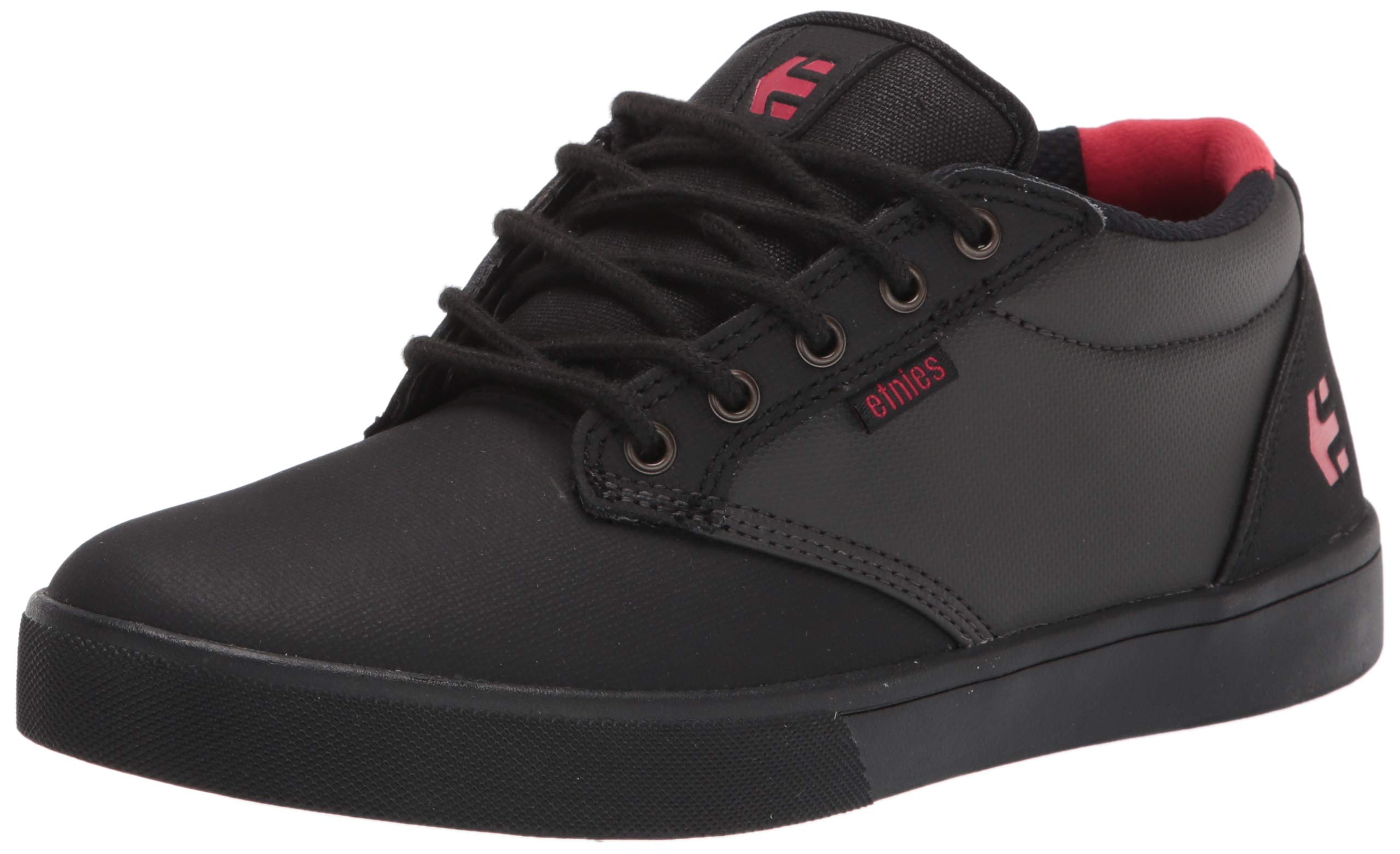 Etnies mens Jameson Mid Crank Mtb Bike Skate Shoe, Black/Dark Grey/Red, 13 US