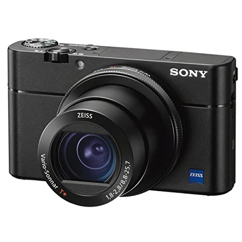 Sony Cyber-shot DSC-RX100 VA Digital Camera, Black - Bundle With 32GB SDHC U3 Card, Camera Case, Cleaning Kit, Memory Wallet, Card Reader, Pc Software Package