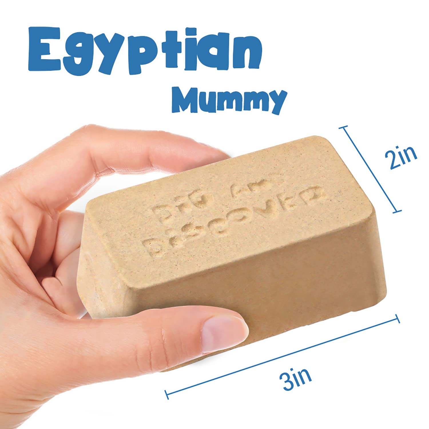 XX Excavation Dig Kit for Kids Egyptian Mummy Toy 6 Styles to Collect