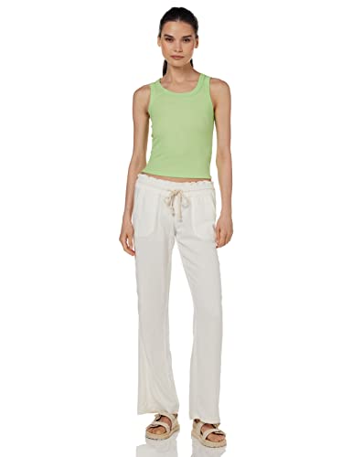 Roxy Women's Oceanside Pant, Sea Salt X-Large