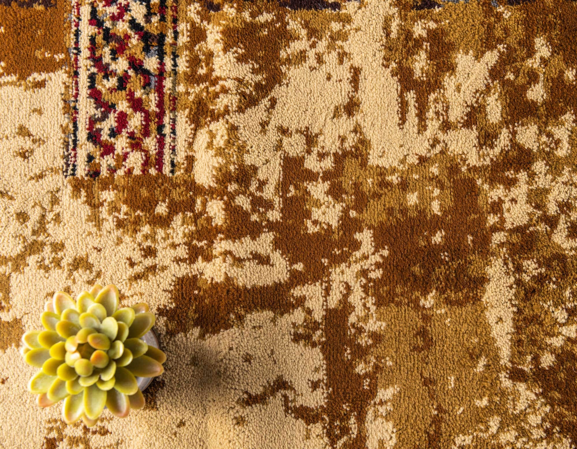 Unique Loom Barista Collection Area Rug - Arusha (2' 2" x 3' 1" Rectangle, Beige/ Black)