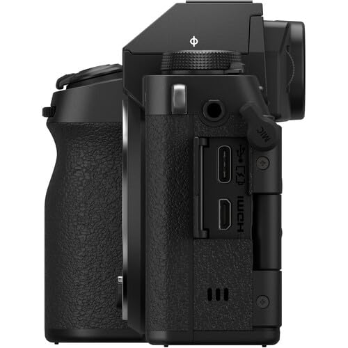 FUJIFILM X-S20 Mirrorless Digital Camera with 18-55mm Lens Bundle, Includes: SanDisk 64GB Extreme PRO UHS-II SDXC Memory Card, Spare Fujifilm Battery and More (6 Items)