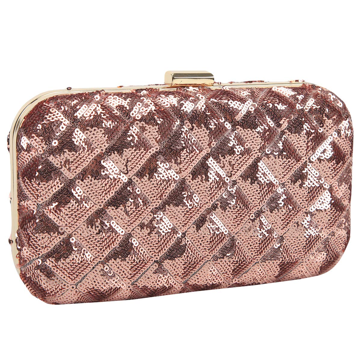 Fawziya Evening Clutch Sequin Novelty Medium Purses For Women Formall-Pink