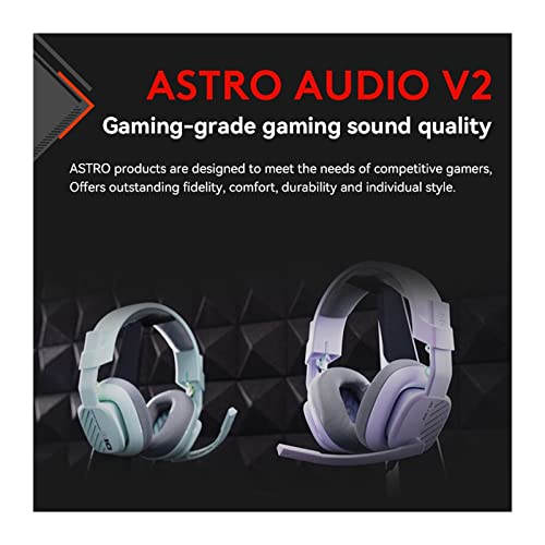 HXNINE Gaming Headset Upgrade Head-Mounted Microphone Stereo Noise Reduction Over-Ear Headphone for Gamer (Color : Green)