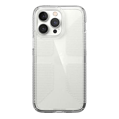 Speck for iPhone 14 Pro Max 6.7 Inch Model Case - Slim Hard Phone Case with Drop Protection, Scratch Resistant & Anti Yellowing Case with No Slip Gemshell Grip