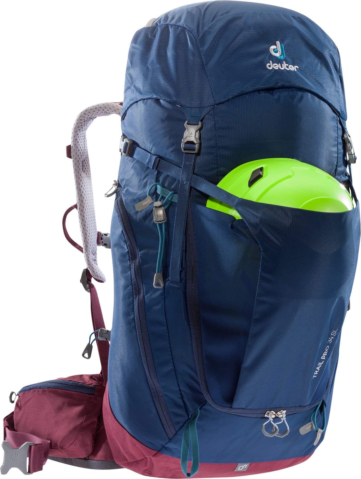 Deuter Unisex Adult Casual Daypack, Midnight-Maron, US 7 7/8 (hat 7 7/8)