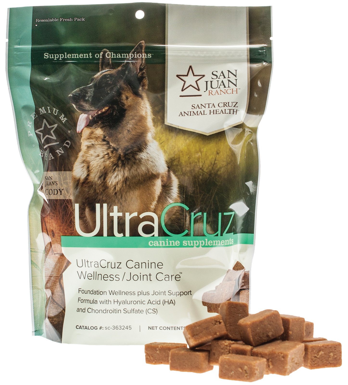 UltraCruz sc-363245 Canine Wellness/Joint Supplement for Dogs, 60 Tasty Chews