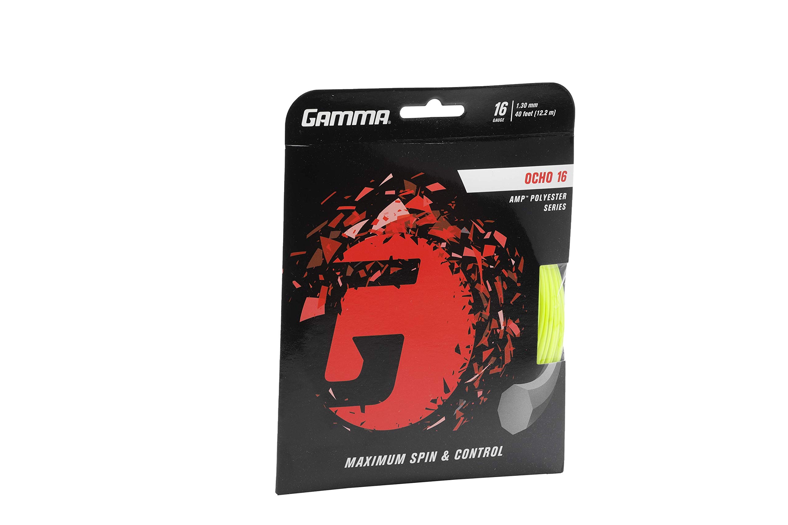 GAMMA unisex adult 16 Gauge AMP OCHO, Neon Yellow, Gauge US