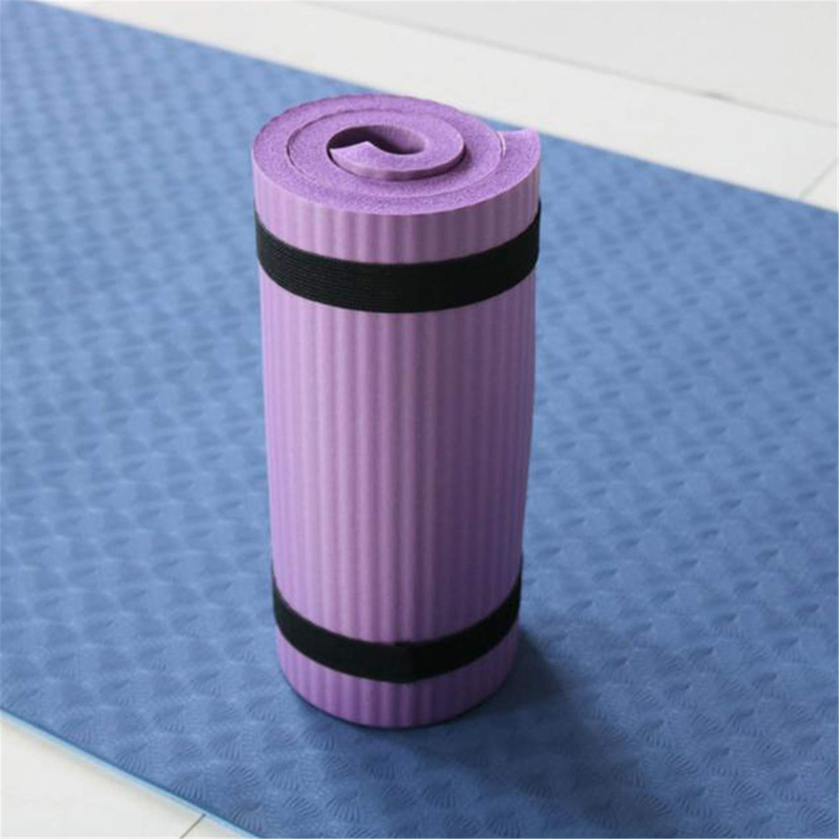 Dollandd Yoga Mat, Thickess Pilates Mats Sport Pads Accessories for Women Ladies,Purple