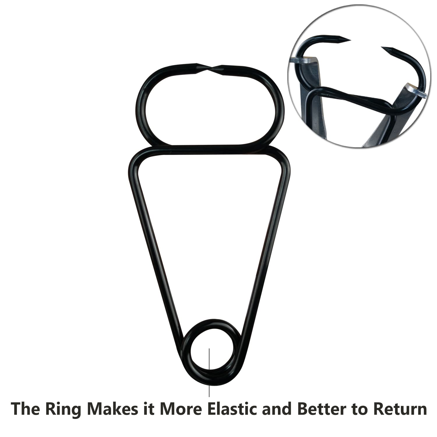 IRONSTAR Miter Spring Clamps Pliers for Woodworking, Including 8 Spring Clamps